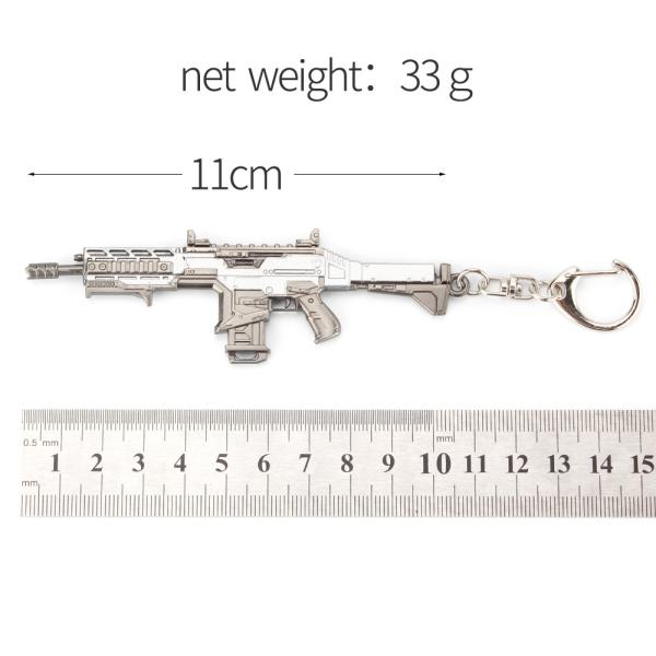 Quality Helmlock Assault Rifle Apex Legends Gun Keychain Gun Model Keychain for sale