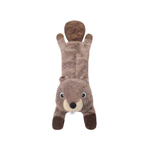 Quality Flat Squirrel Various Pet Interactive Stuffed Toys Set Dog plush toy for sale