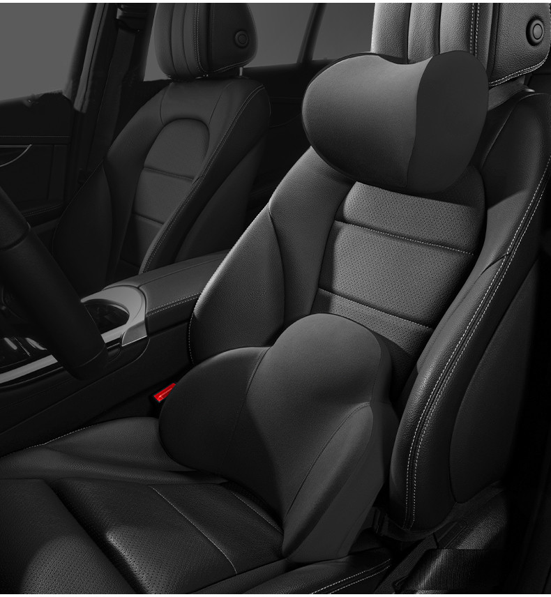 Quality Oblong Memory Foam Backrest Cushion for Car or Office Ergonomic Lumbar Support for sale