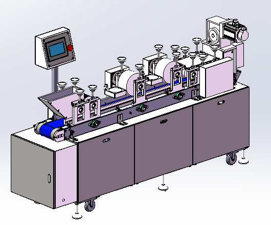 Quality Papa Mini Peanut Tahini Candy Bar Making Machine for sale