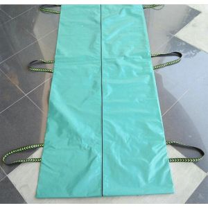 Quality Heavy Duty PEVA Waterproof Dead Body Bag European Style With Center Zipper for sale