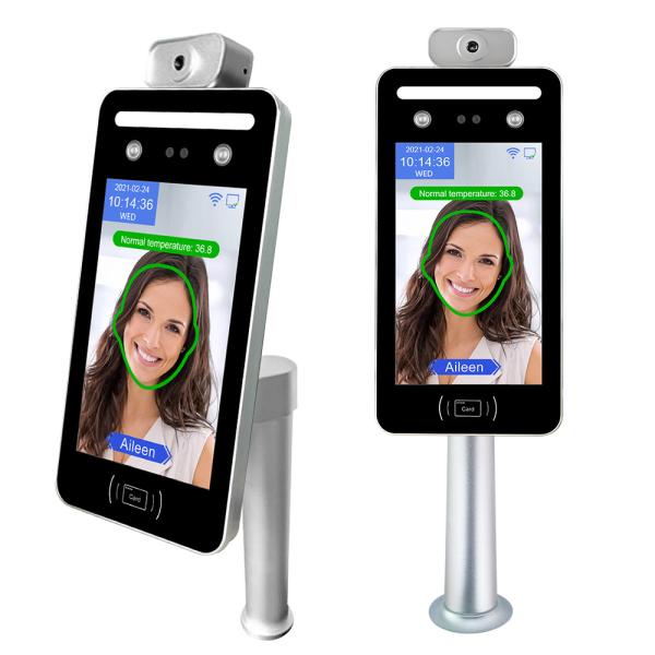 Quality Web Software QR Code WIFI Temperature detection Face Recognition Access control for sale