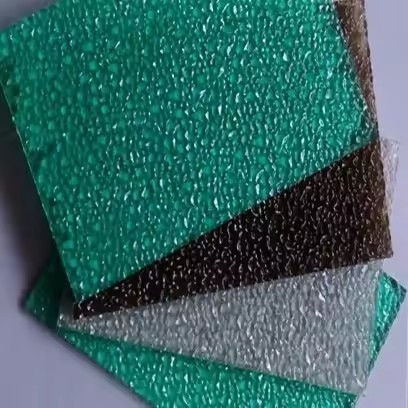 Quality UV 400 Unbreakable Clear Colored Polycarbonate Sheets Diamond Poly Carbonate for sale