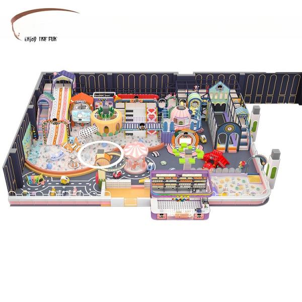 Quality Shopping Mall Soft Play Indoor Playground Equipment With Ball Pool Customized for sale