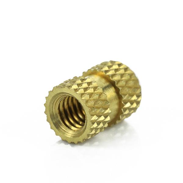 Quality Corrosion Resistant Brass Threaded Insert Versatility For Wood And Plastic for sale