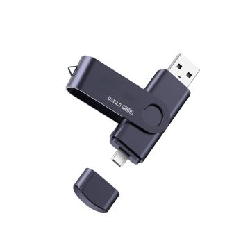 Quality Android Phone OTG USB Flash Drives 2.0 3.0 7cm length Uploading Data 64GB for sale