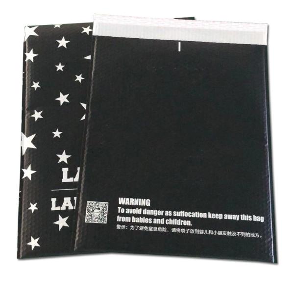 Quality Self Sealing Custom Padded Mailer Bags Bubble Polymailer Gravure Printing for sale