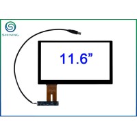 Quality G + G 10 Point PCAP Capacitive Touchscreen Panel 11.6 Inch For Testing Machines for sale