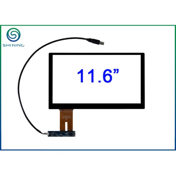 Quality G + G 10 Point PCAP Capacitive Touchscreen Panel 11.6 Inch For Testing Machines for sale