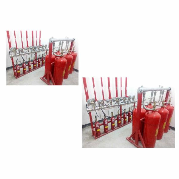 Quality Multiple Zone Fire Gas Suppression System Heptafluoropropane 70L 90L 100L 120L Capacity for sale