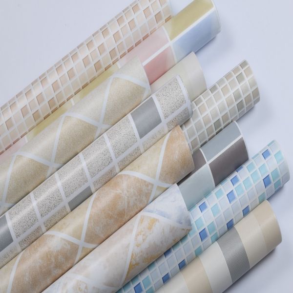 Quality Self Aid Restroom Decor Art Self Adhesive Mosaic Tile Wallpaper Sticker for sale