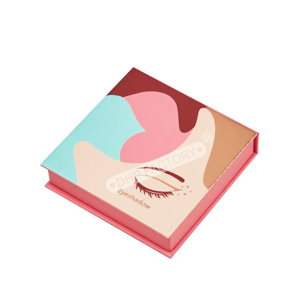 Quality Premium Cosmetic Eyeshadow Product Packaging Cardboard Box for sale