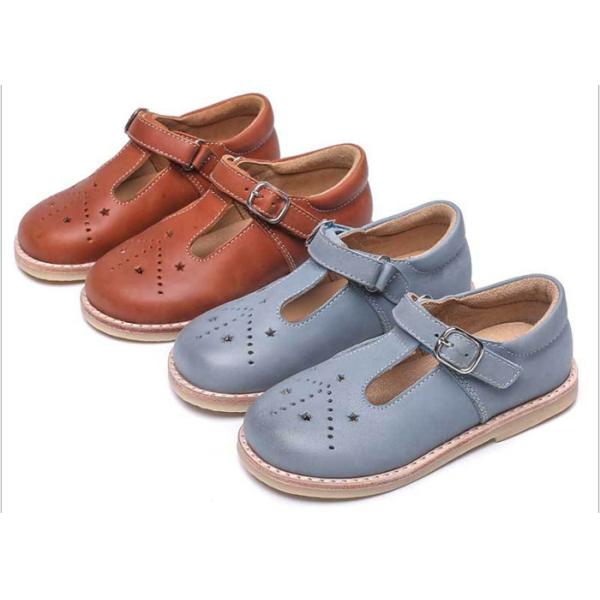 Quality Breathable Vamp School Girls Mary Jane Flat for sale