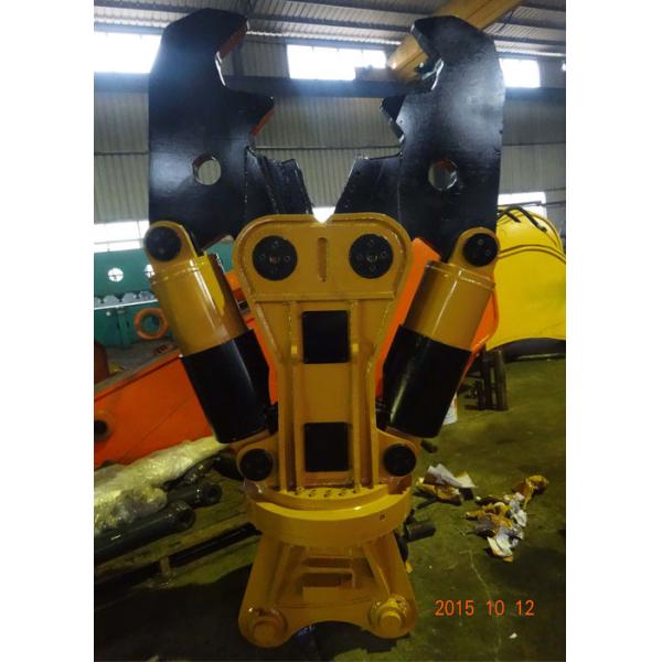 Quality Cat Pillar 330 Excavator Rotate Demolition Shears / Crusher / Pulveriser for sale