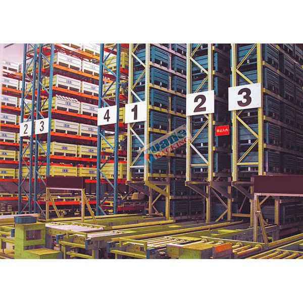 Quality Logistics Automation Automated Shelving System AS RS High Bay Automated Racking for sale