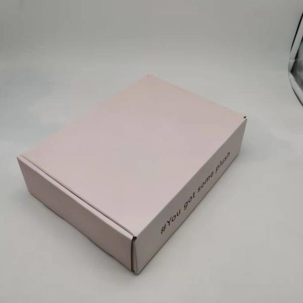 Quality SGS Certificated Corrugated Paper Garment Packaging Boxes for sale