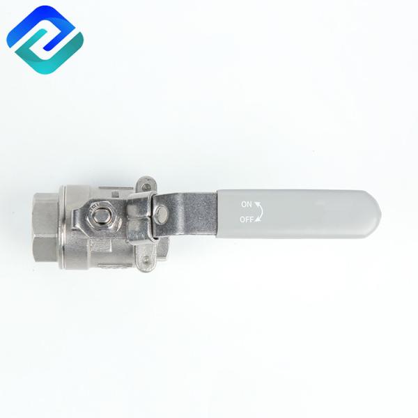 Quality Manual BSP Thread 2PC Ball Valve Cf8m 1000 Wog Sandblasting Iso9001 for sale