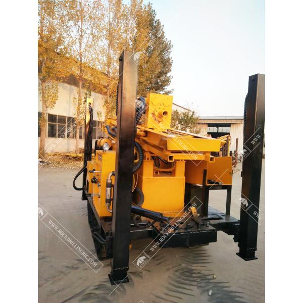 Quality 55kw CE Crawler Hydraulic Water Well Drilling Rig for sale