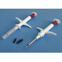 Quality 1.25mm * 8mm pet Microchip Electronic Tag with syringe for Cat / Dog pet gps microchip for sale