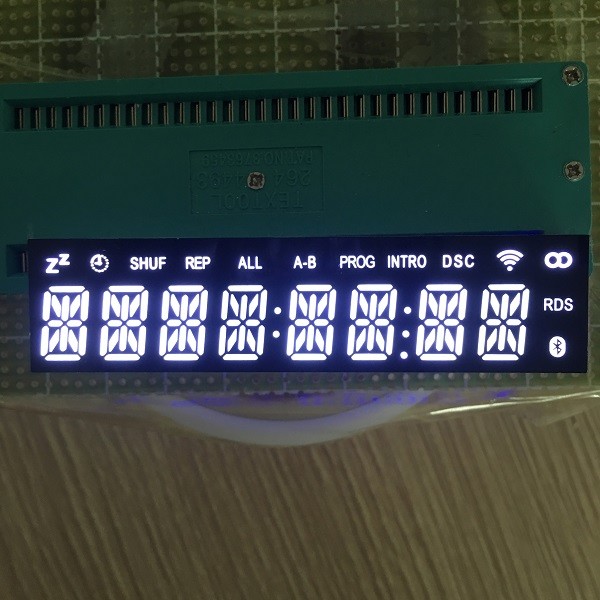 Quality Stable Performance 8 Digit 14 Segment LED Display Customized  For Sound for sale