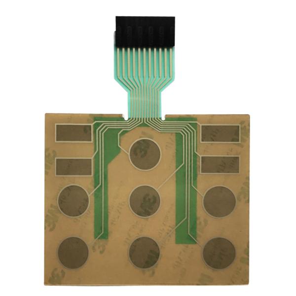 Quality SGS PET Membrane Switch Silk Screen Printing Rubber Membrane Keypad for sale