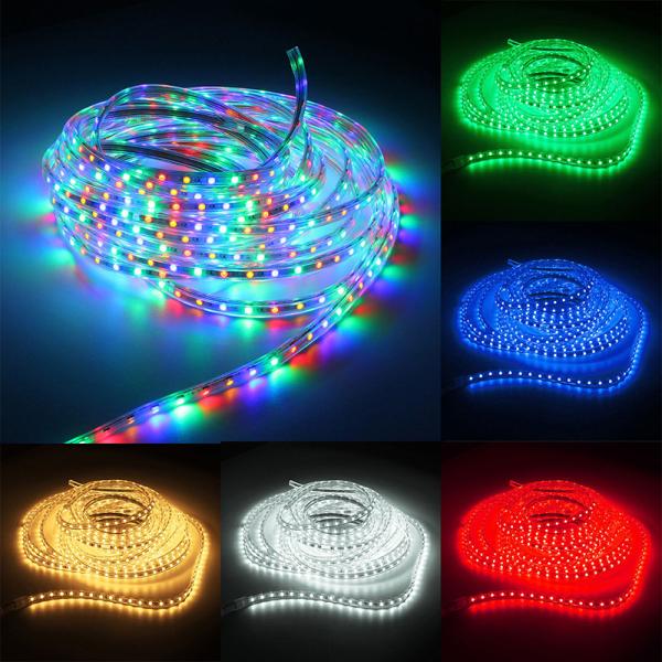 Quality Decorative Side Emitting LED Strip Lights 2835 5050 Smd Ip67 Waterproof 120 Led/M DC12V 24V for sale