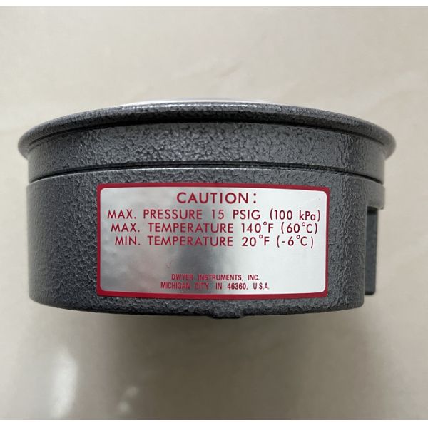 Quality Magnehelic Differential Pressure Gauge Dwyer 60PA Series 2000 for sale