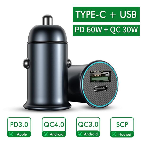Quality Mini 30w Quick Charge 3.0 Car Charger for sale