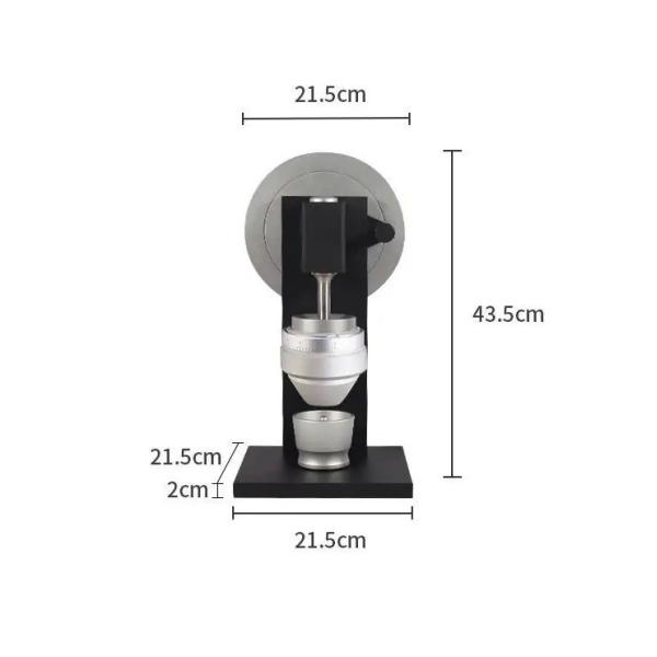 Quality Metal Home Coffee Grinder Foam Milk Function for Ground Beans for sale