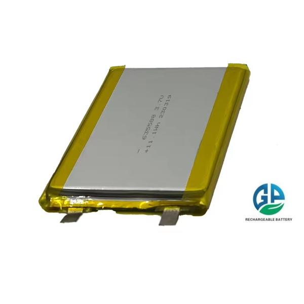Quality Li Ion Polymer Battery 3.7 V 3000mah Wire Connector PCM NTC 635588 3.7V 11.1Wh for sale