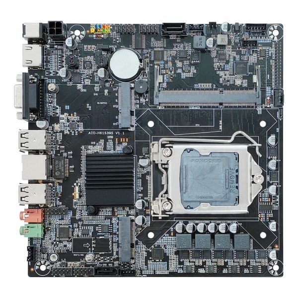 Quality AIO Thin Mini Itx Computer Motherboard DDR3 All In One Intel Sandy/Ivy Bridge for sale