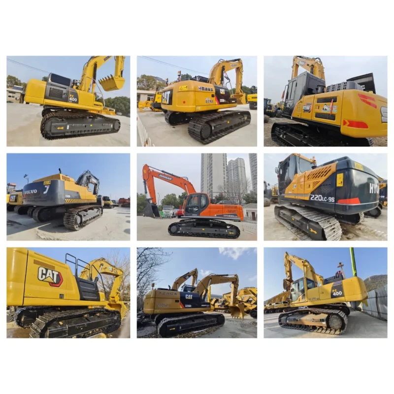 Used PC200 Crawler Excavator Second Hand 20ton Digger for Sale Backhoe Ready