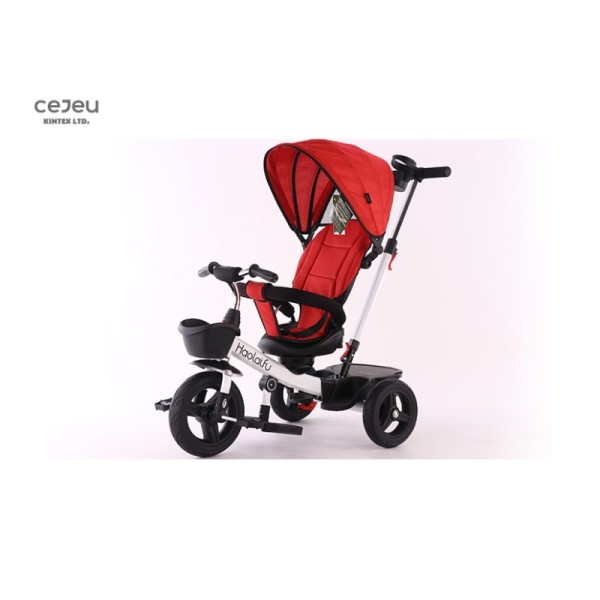 Quality EN71 Ride On Trike With Parent Handle 8.5KG 360 Seat Rotatable for sale