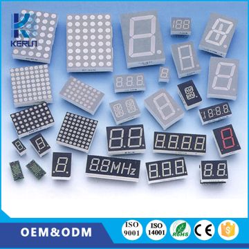 Quality 7x11 orange color square hole led dot matrix display module led panel for lift for sale