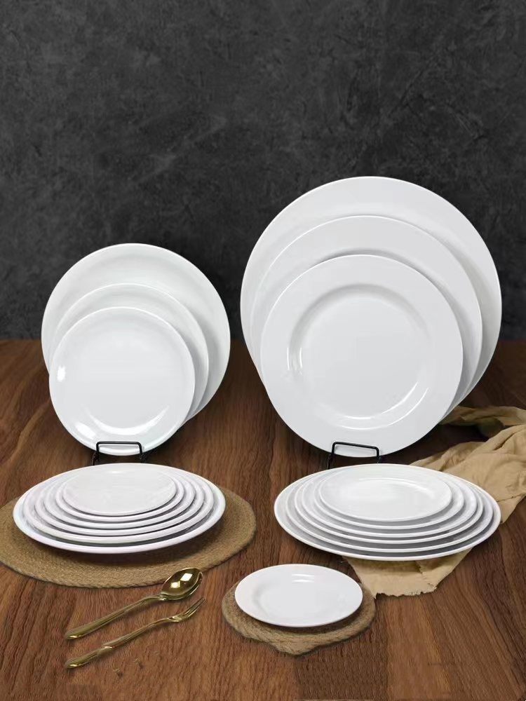 Eco Friendly Restaurant Dinner Plate Charger Plate Melamine Plate