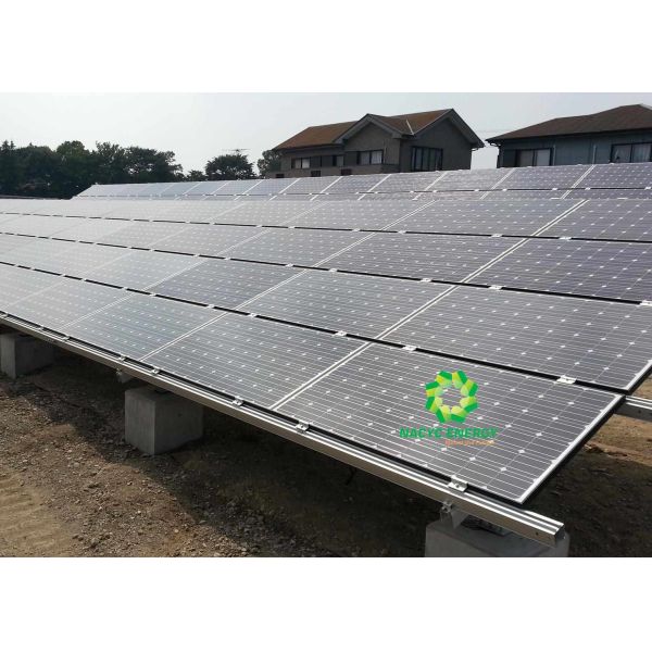 Quality Anti - Rust Ground Mount Solar Racking Systems With 10 Years Warranty for sale