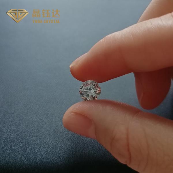 Quality Carbon Round Brilliant Cut Lab Grown Diamonds IGI Certified for sale