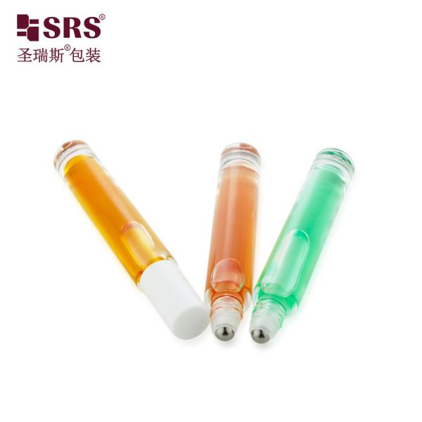 Quality GB1-10ml Thick Wall Glass Roll On Bottle With Plastic PP Cap Eco-Friendly and for sale