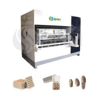 Quality Egg Tray Molded Pulp Machine Automatic Pulp Moulded Machinery for sale