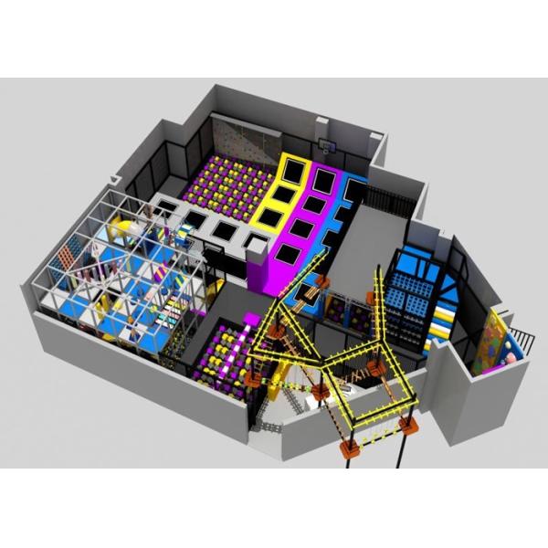 Quality Customized Outdoor Trampoline Park Playground Equipment Jumping Mat for sale