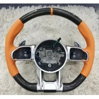 Quality Anti Friction Polyurethane Steering Wheel Lightweight Track Steering Wheel for sale