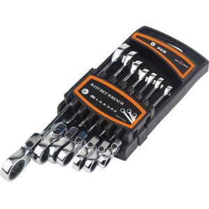 Quality 72T 7PCS Flexible Ratchet Wrench Set for sale