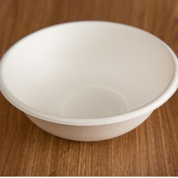Quality 500ml Disposable Compostable Bagasse Bowls Bowl With Lid Biodegradable for sale