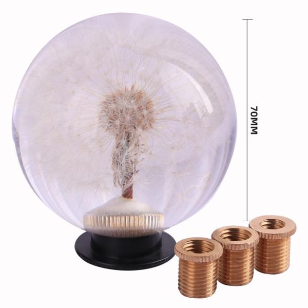 Quality Wholesale customization resin dandelion acrylic master ball car gear flower for sale
