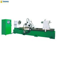 Quality MT 5 Spindle Bore 58mm Specialized CNC Roll Notching and Engraving Lathe for sale