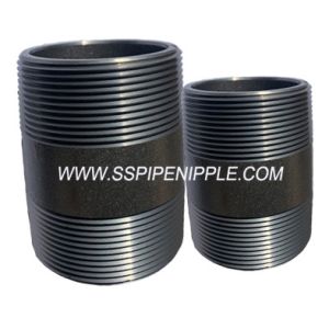 Quality Industrial Carbon Steel Pipe Nipples Cedula 40 Rosc 2" X 4" ANSI / ASME B1.20.1 for sale