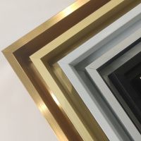 Quality Surface Oxidation Aluminum Profile for Aluminium Mirror and Photo Picture Frame for sale