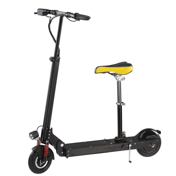 Quality Lightweight Folding Electric Mobility Scooters Black Folding Motorized Scooter for sale