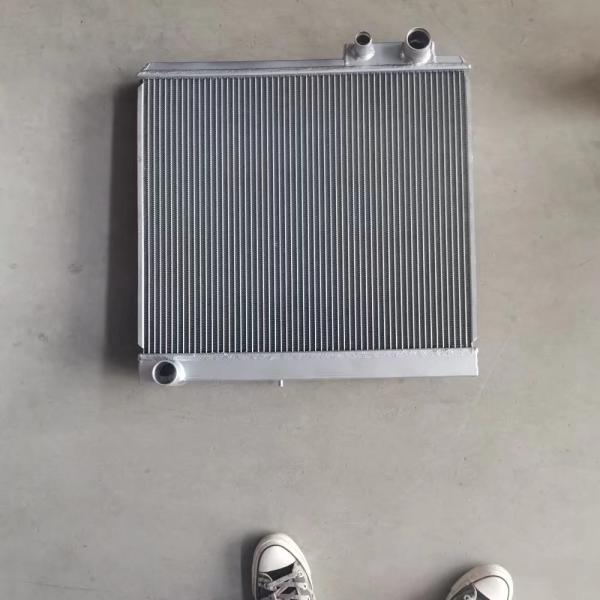 Quality Toyota CMB Diesel Truck Radiators Two Rows Aluminum Plastic Material for sale