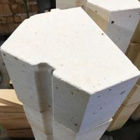 Quality SiO2 Raw Material Alumina Silica Fire Brick for Cement Plant Zero Thermal for sale